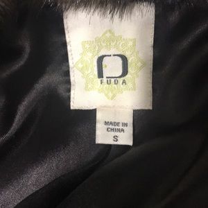 Fuda | Jackets & Coats | Fuda Faux Fur Rabbit Coat | Poshmark